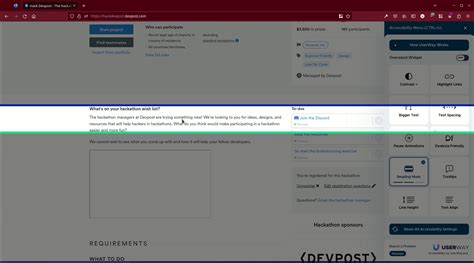 Accessible Devpost Devpost