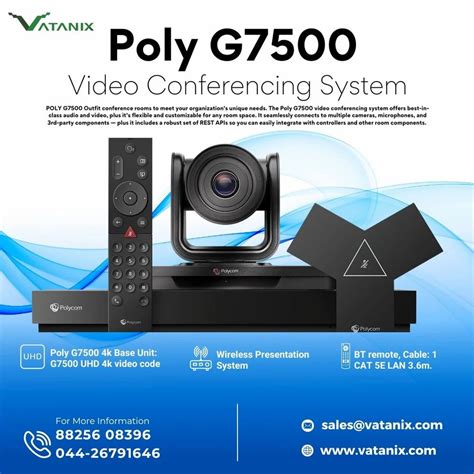 Poly G7500 Video Conferencing System At ₹ 745351 Chennai Id 2853415475462