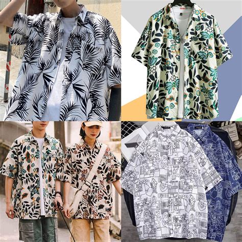 하와이언셔츠 남자하와이안셔츠 하와이 반팔남방 에이블리