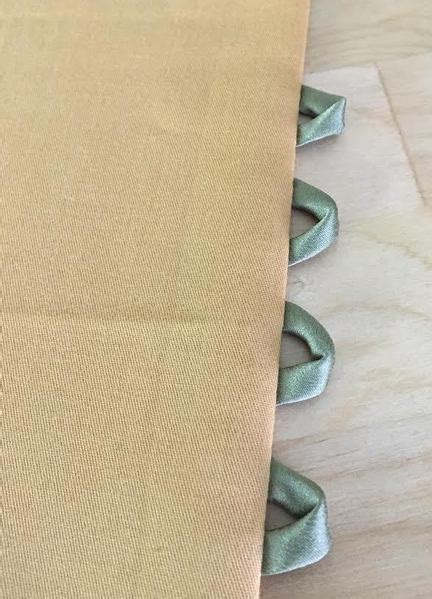 How To Sew And Make Button Loops To The Garment Opening Artofit