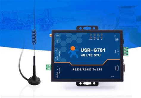 USR G E Industrial Serial RS RS To G LTE Modem Power Adapter Serial Cable Included