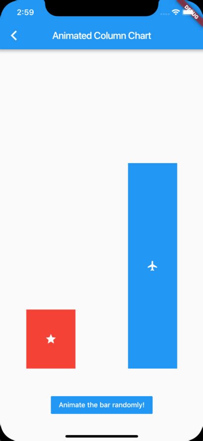 Dart Container Height Animation Starts From The Middle Stack Overflow