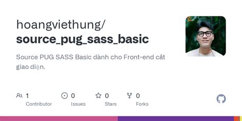 Github Hoangviethungsourcepugsassbasic Source Pug Sass Basic Dành Cho Front End Cắt Giao