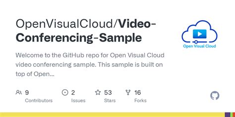 Github Openvisualcloudvideo Conferencing Sample Welcome To The