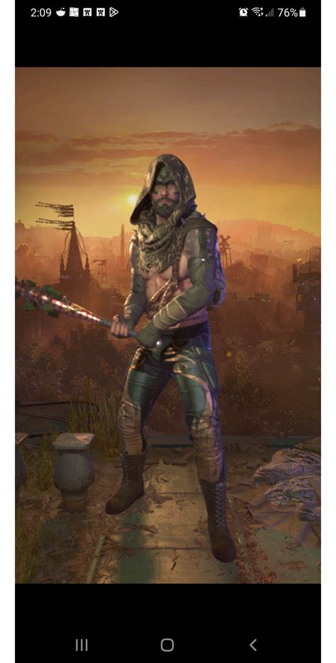 Bearded Shirtless Aiden R Dyinglight