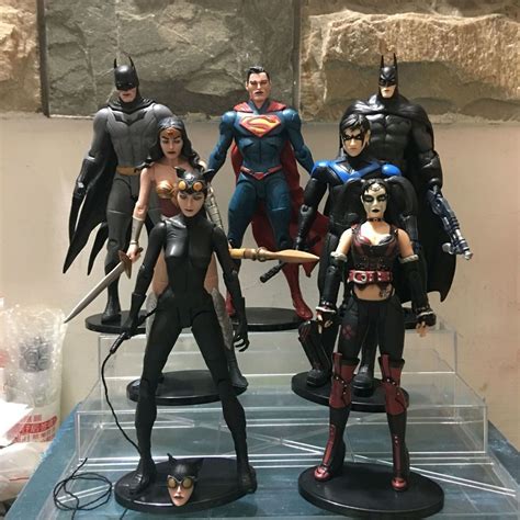 Dc Justice League Injustice League Superman Batman Catwoman Wonder