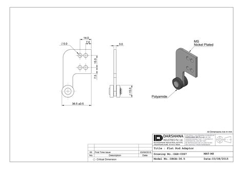Darshana Industries Item No Droa Mapa Engineering Company