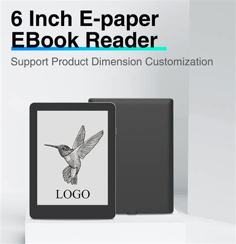 6 인치 전자 종이 전자 책 리더 Ble 와이파이 Pdf 형식 Eink 터치 스크린 전자 리더 Ereader 전자 책 Buy