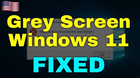 How To Fix Grey Screen On Windows 11 Youtube
