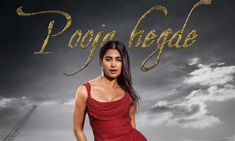 Official Red Hot Pooja Hegde For Coolie Official Red Hot Pooja