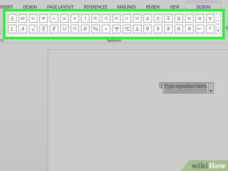Ways To Insert Equations In Microsoft Word WikiHow