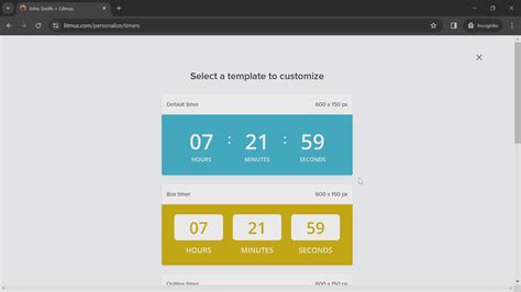 Litmus Creating A Timer Flow On Web Page Flows