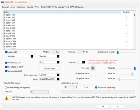 El Nuevo OSD De Marca Compartida De AORUS Y HWiNFO Lleva Tu Experiencia Con El PC Al Siguiente Nivel