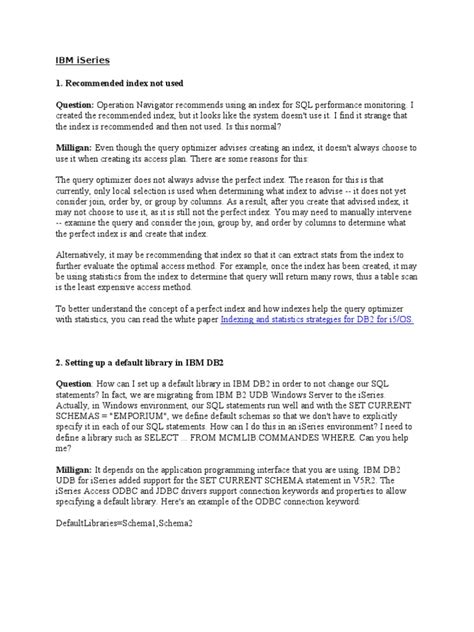 Ibm Iseries Pdf Ibm Db2 Ibm System I