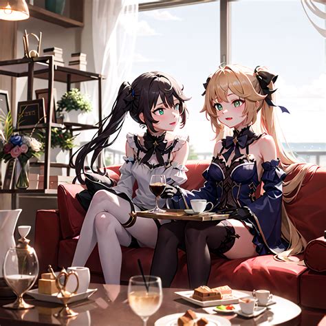 Mona X Fischl Пикабу