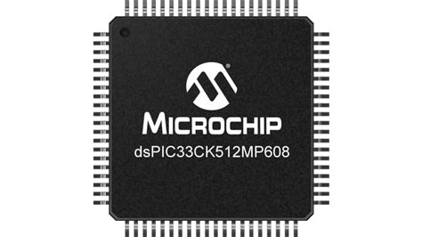 Dspic33ck512mp608 Ept Microchip Dspic Microcontroller 80 Pin Tqfp Rs