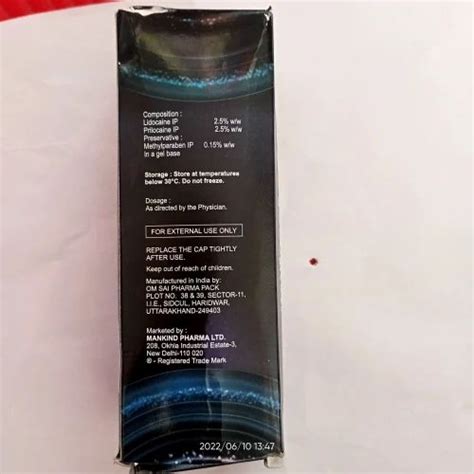 Mankind Manforce Staylong Gel 10 Gm For Panis Paste At Rs 80 Piece In Rajnandgaon