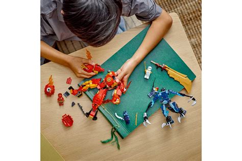 LEGO 71808 Ninjago Kai S Elementaire Vuurmecha Unieke Bricks Passie Voor LEGO