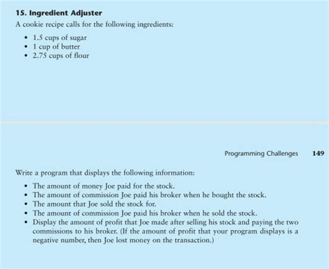 Solved 15 Ingredient Adjuster A Cookie Recipe Calls For The