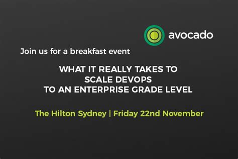 What It Really Takes To Scale Devops Avocado Consulting