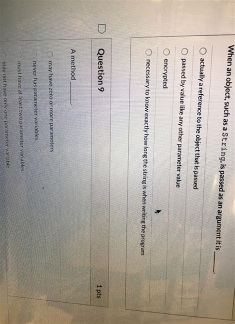Solved Question 1 1 Pts Methods Are Commonly Used To Break A