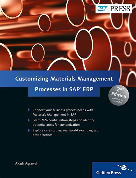 Customizing Materials Management Processes In SAP ERP By SAP PRESS