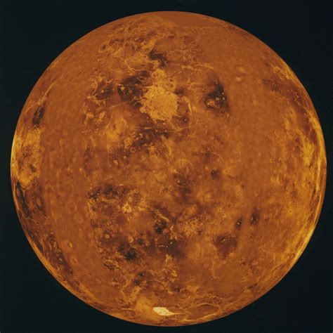 Nasa Magellan Surface Of Venus March 16 1992 Single Frame From A