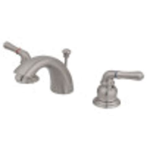 Kingston Brass Kb958 Magellan Mini Widespread Bathroom Faucet Brushed