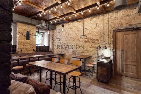 Мебель для кофейни в стиле Лофт в Москве - изготовление и установка