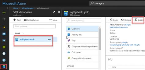 how to backup azure sql database to local machine sqlbackupandftp s blog