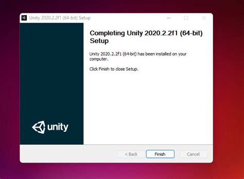 Installing Unity