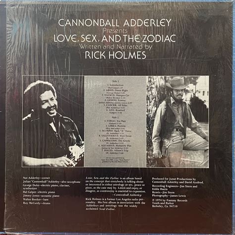 Love Sex And The Zodiaccannonball Adderley中古レコード通販 Soul Clap（ソウルクラップ）