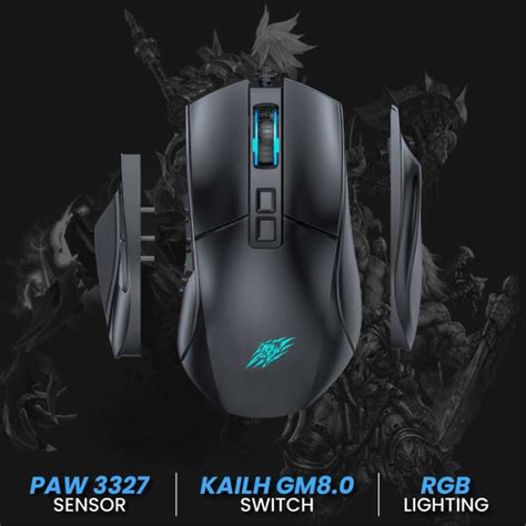 Jual Sades M01 Kyu Wired Mouse Gaming Mmo Moba Original Di Seller Gap