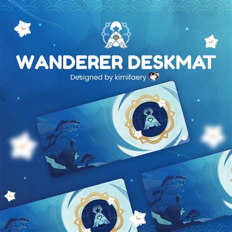 Wanderer Deskmat Designed By Kimifaery Customized Extended Gaming