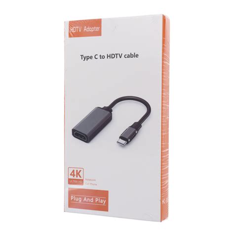 K Hz HC HDMI Female To Type C Male Same Screen Adapter For Mobile Phone Laptop