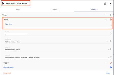 New Bridge By Smartsheet Trigger Capability Smartsheet