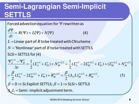 Ppt Semi Lagrangian Dynamics In Gfs Powerpoint Presentation Free Download Id2641213