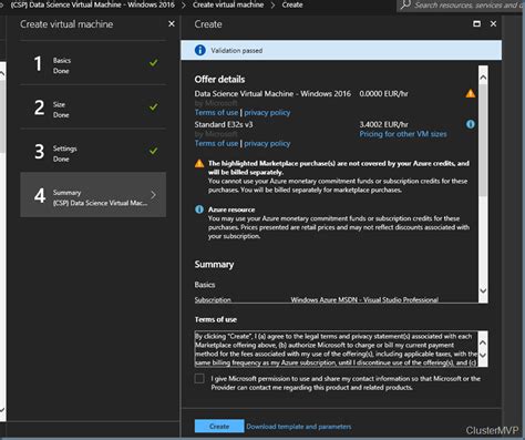 getting started with azure data science virtual machine on windows