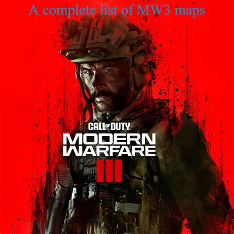 Call Of Duty Complete List Of Mw3 Multiplayer Maps