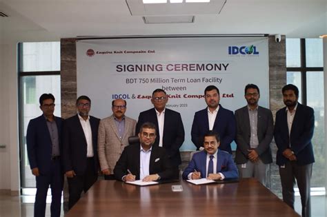 Esquire Knit Composite Ltd Will Avail Long Term Financing Of Up To Bdt 750mn From Idcol For
