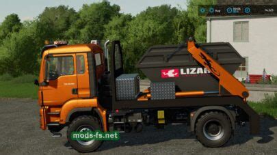 Мод на грузовик MAN TGS Skip Loader v 1 0 0 0 для Фермер Симулятор 22 mods fs net