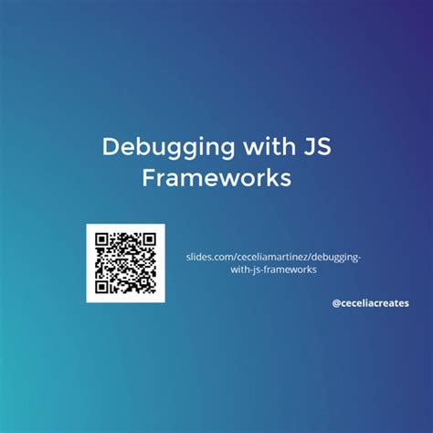 debugging with js frameworks