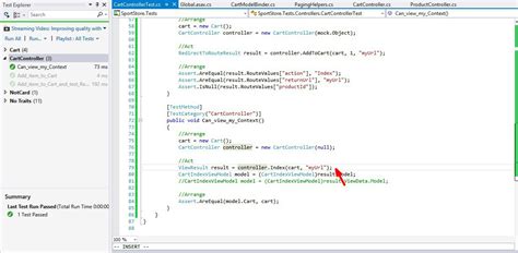 C Shortcut For Unittest In Visual Studio Stack Overflow