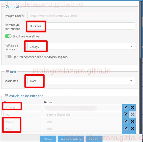Openmediavault Ddns Mediante Docker Y Duckdns El Blog De Lázaro