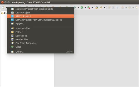 tutorial getting started with an st development board using stm32cubeide