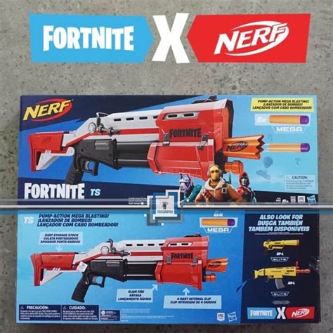 Jual Nerf Fortnite Ts Mega Internal Magazine Shotgun Shopee Indonesia