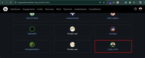 Md Amanat Ullah On Linkedin Bugcrowd Halloffame Bugbounty Cybersecurity