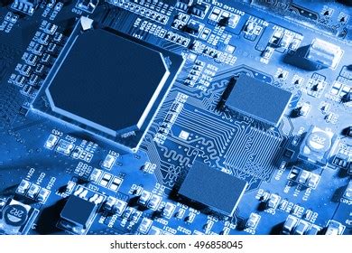 Electronic Circuit Board Close Stock Photo 496858045 Shutterstock
