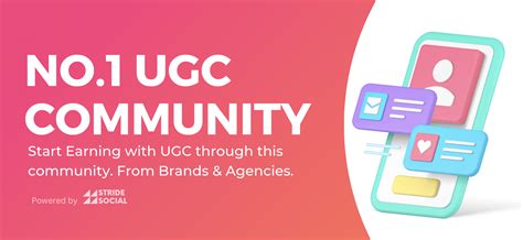 Ugc Creator Communityugc Opportunities 🤳 From Brands And Agencies