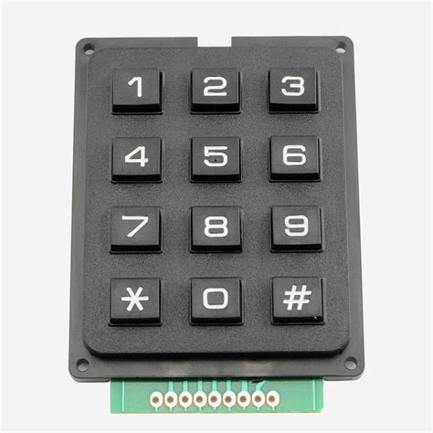 Multifunctional Custom Membrane Keyboard With Black White Grey Color